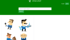 openclipart圖庫：Character set