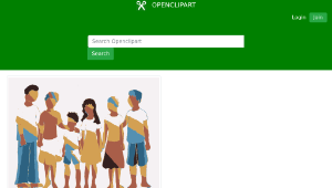 openclipart圖庫：Family