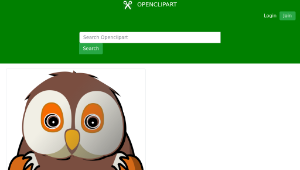 openclipart圖庫：Owl