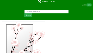 openclipart圖庫：Spring Blossom