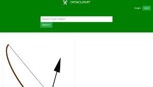 openclipart圖庫：Archer's Tools