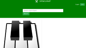 openclipart圖庫：Keys