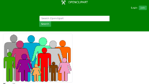 openclipart圖庫：Family
