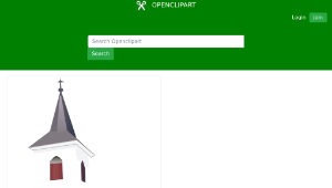 openclipart圖庫：Church