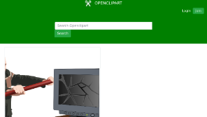 openclipart圖庫：Computer Rage