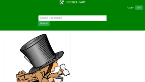 openclipart圖庫：Mad Hatter