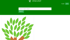 openclipart圖庫：trees 6