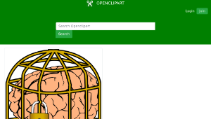 openclipart圖庫：Fixed Brain Set