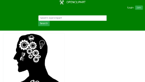 openclipart圖庫：the human mind