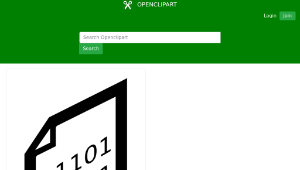openclipart圖庫：binary file