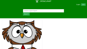 openclipart圖庫：Owl