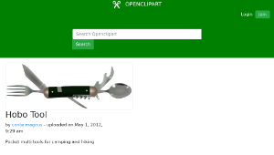 openclipart圖庫：Hobo Tool