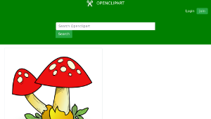 openclipart圖庫：Fungal Forest