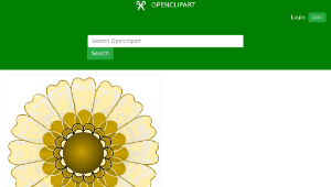 openclipart圖庫：Flower Stack Attack clipart 3