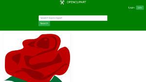 openclipart圖庫：Architetto -- rosa 2