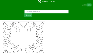 openclipart圖庫：Double-headed eagle