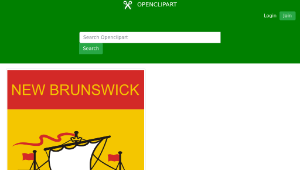 openclipart圖庫：New Brunswick Icon