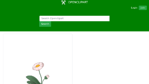 openclipart圖庫：Flower Daisy