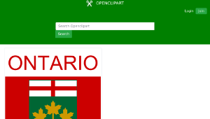 openclipart圖庫：Ontario Icon